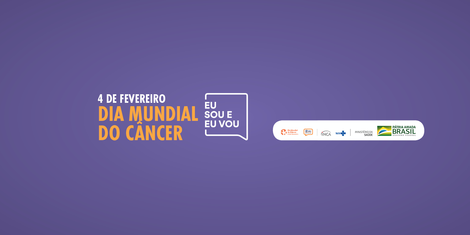 Header para Linkedin Dia Mundial do Câncer | INCA - Instituto Nacional ...